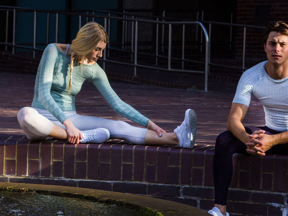 Circular electronic knitting machines seamlesswear, Santoni.