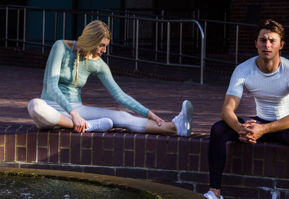 Circular electronic knitting machines seamlesswear, Santoni.